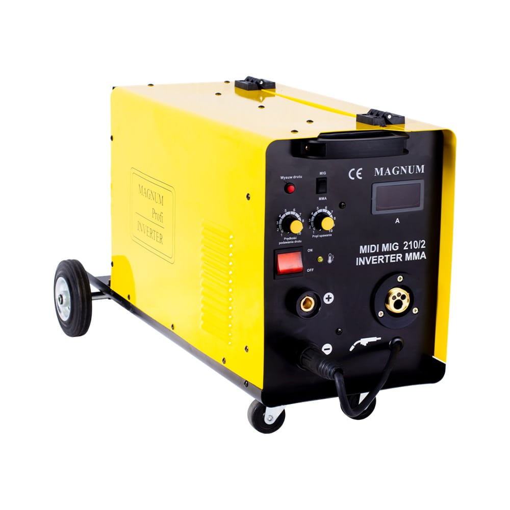 Spawarka inwertorowa MIG/MAG Magnum MIDI MIG 210/2 + MMA [230V ...