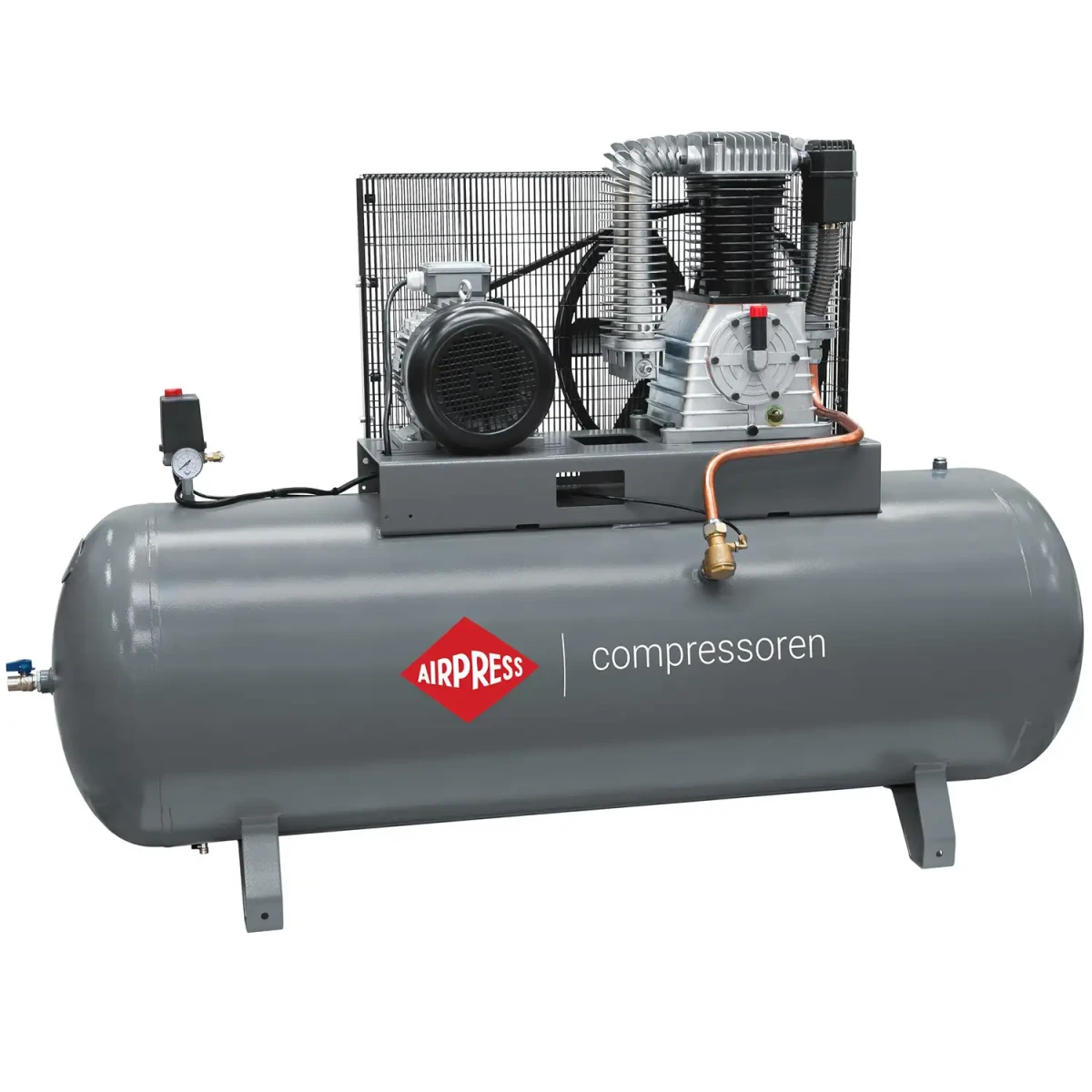 Kompresor dwutłokowy 270L 1074 l/min Airpress HK 1500-270 Pro [400V ...